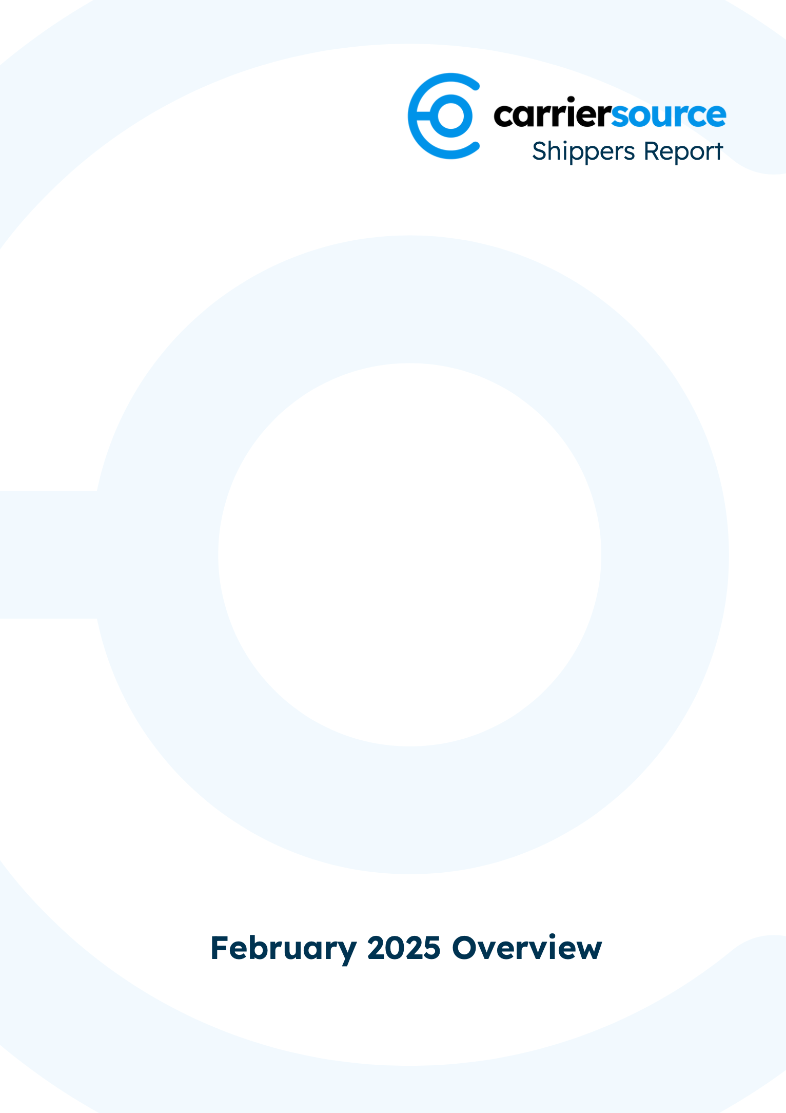 CarrierSource Shippers Report – March 2025